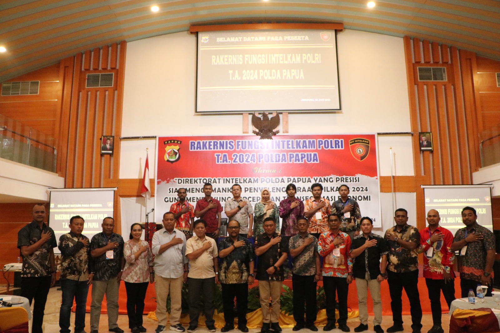 Berlanjutnya Kegiatan Rakernis Pada Fungsi Intelkam Polri T.A 2024 Polda Papua - Tribatanews ...