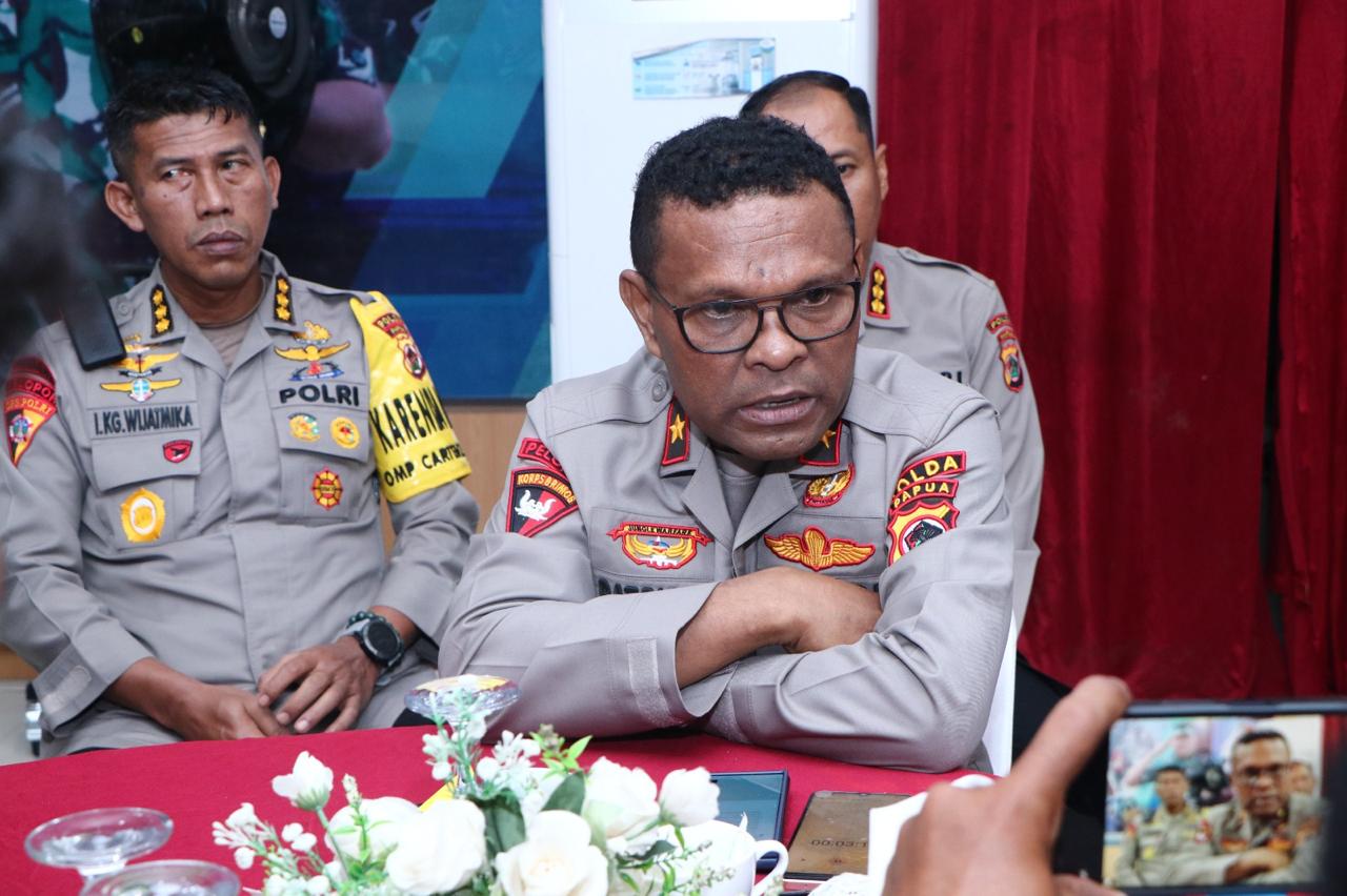 Polda Papua Release Hasil Ops Lilin Cartenz Polda Papua Tahun 2024 - Tribatanews POLDA Papua