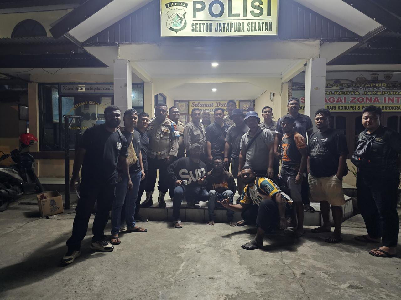 Tim Gabungan Opsnal Reskrim Polresta Berhasil Bekuk Pelaku Curas - Tribatanews POLDA Papua