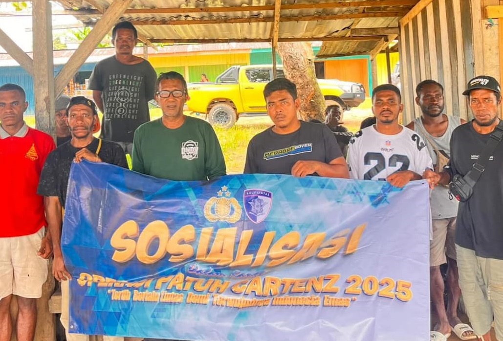 Polantas Merauke Sosialisasikan Operasi Patuh Cartenz 2025, Keselamatan Pengendara sangatlah ...